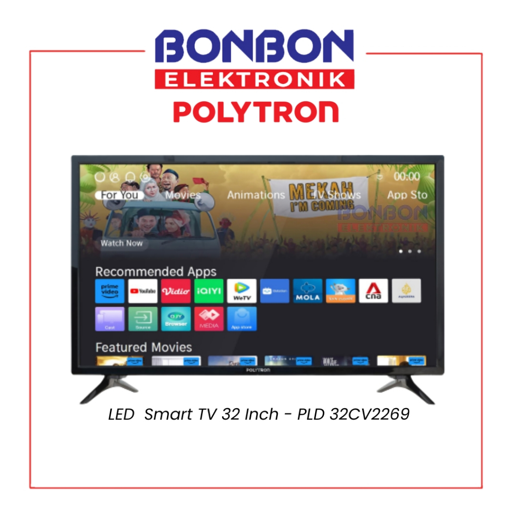 Jual POLYTRON Smart TV 32 Inch PLD 32CV2269 / 32CV / 32 CV2269 - HD ...