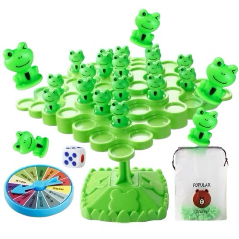 Jual balancing Tree game astronot kodok panda katak pohon keseimbangan ...
