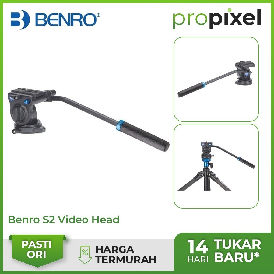 Jual Benro S2 Video Head Garansi Resmi | Shopee Indonesia