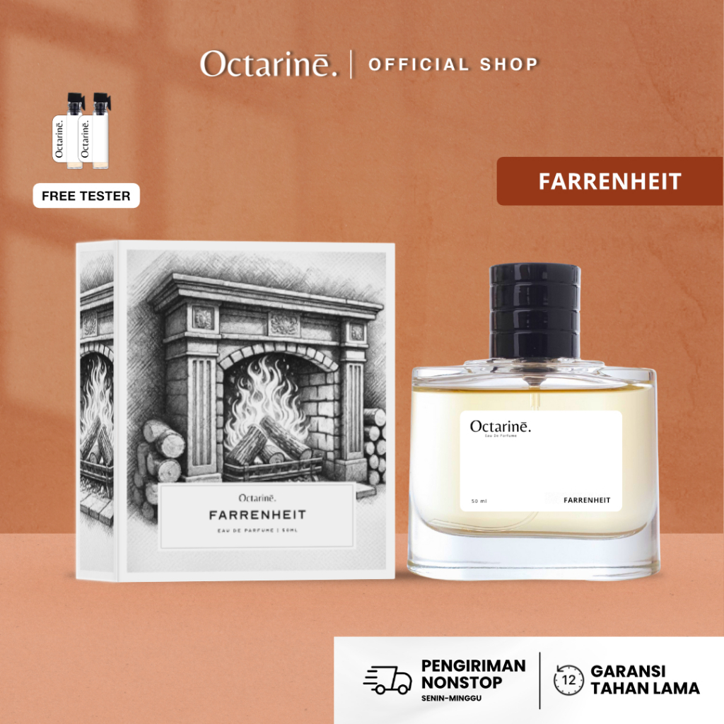 Jual Octarine - Farrenheit Parfum Pria Aroma Floral Fresh Leather ...