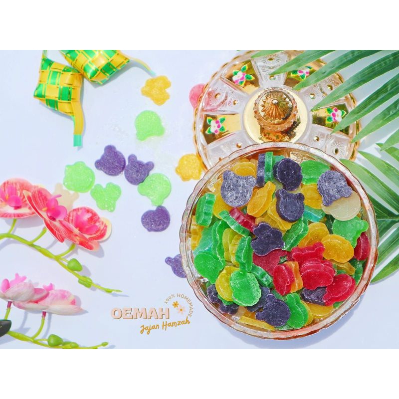 Jual Permen Kristal Homemade Crystal Candy dengan Gula Asli 100% - Jeli ...