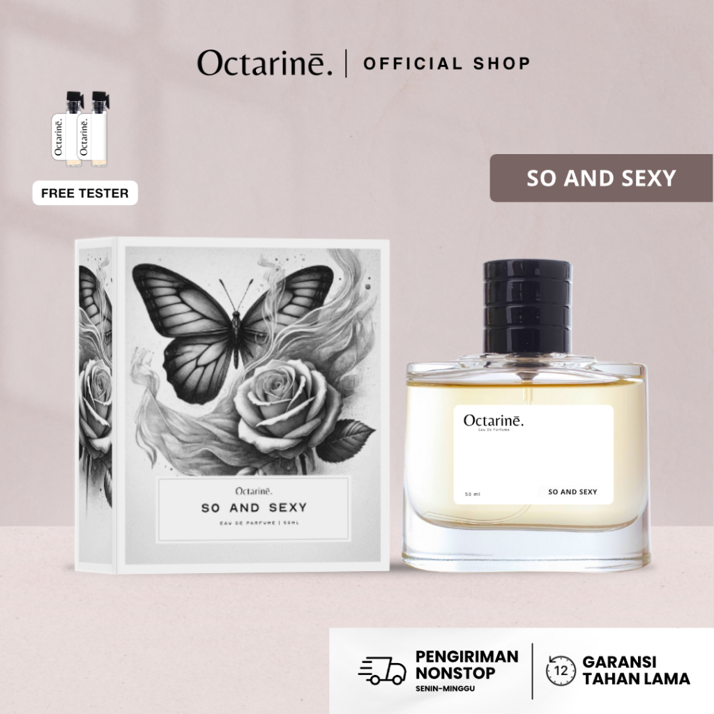 Jual Octarine - So and Sexy Parfum Wanita Aroma Fruity Vanilla | Shopee Indonesia