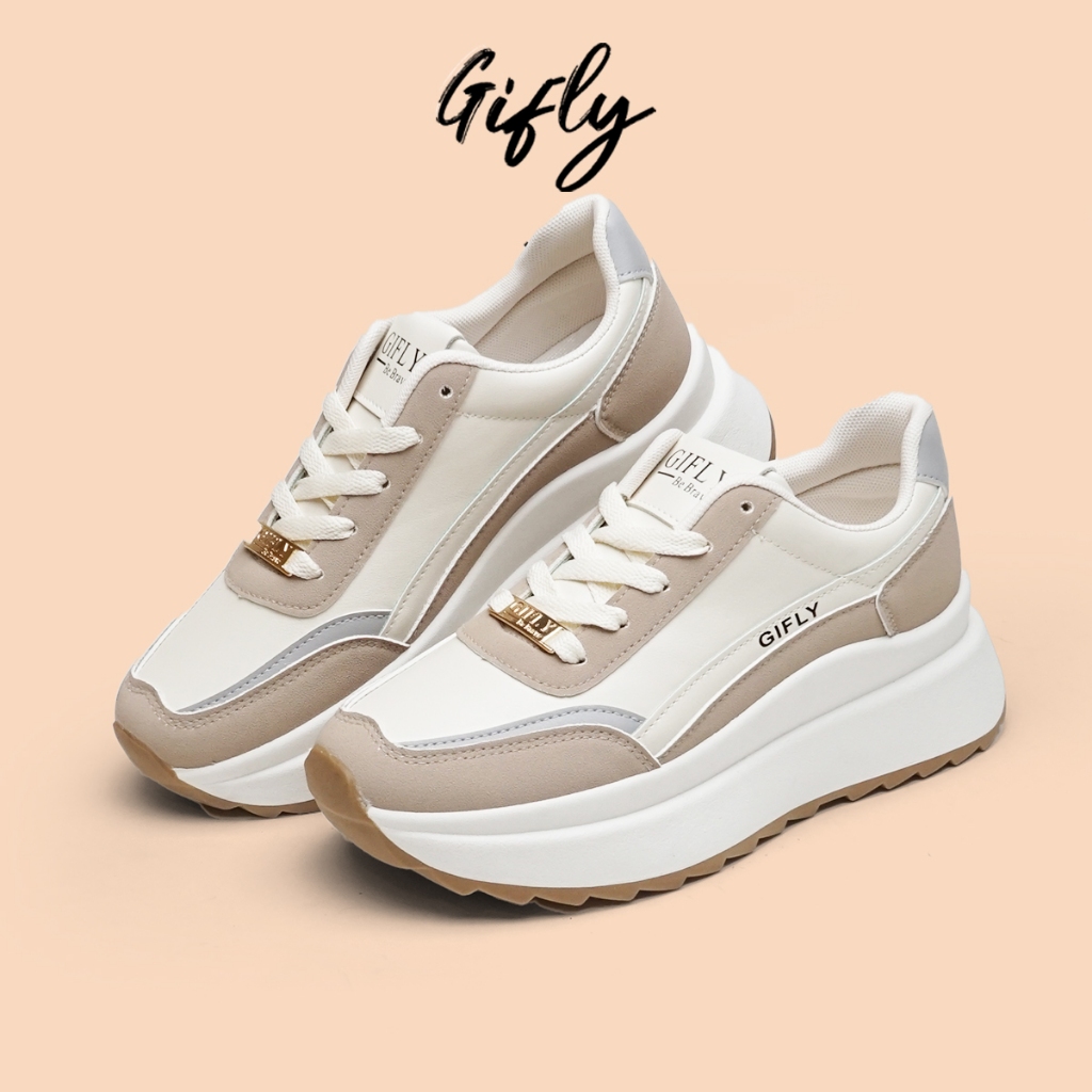 Jual GIFLY Soomin Sepatu Sneakers Wanita Kets Sport Shoes GIF13-6 ...