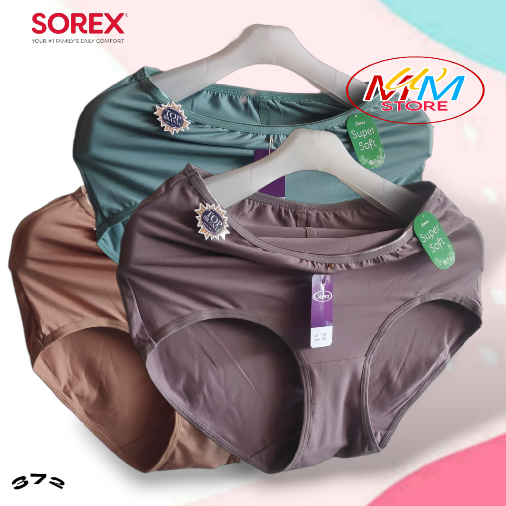 Jual M372 (1 - 3 Pcs) Sorex Super Soft Maxy Celana Dalam Wanita Dewasa, Cd Wanita Sorex Size L ...