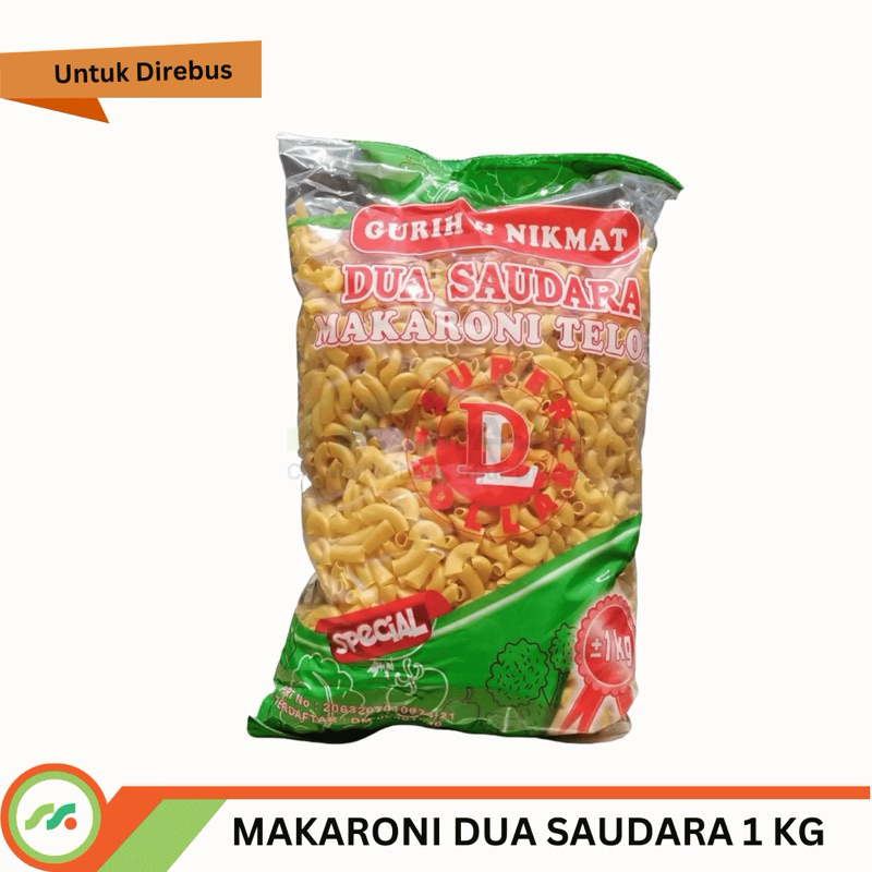 Jual MAKARONI TELOR DUA SAUDARA BANTET - MAKARONI SUPERDOLLAR 1 KG PER ...