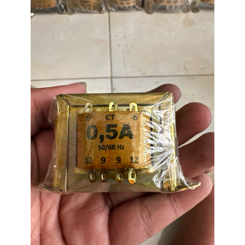 Jual Travo RM 0.5 Ampere 1/2A CT 12V Tembaga Paling Besar Dikelasnya ...