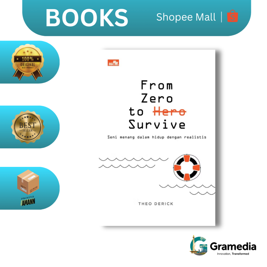 Jual Gramedia MKG - Buku From Zero to Survive: Seni Menang dalam Hidup ...
