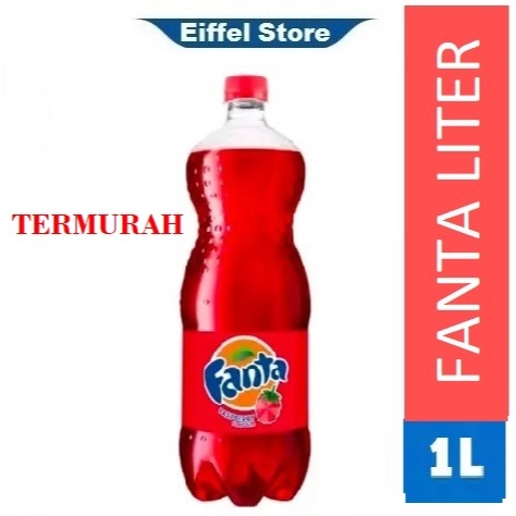 Jual FANTA MERAH | MINUMAN FANTA 1 Liter (FANTA TERMURAH) | Shopee Indonesia