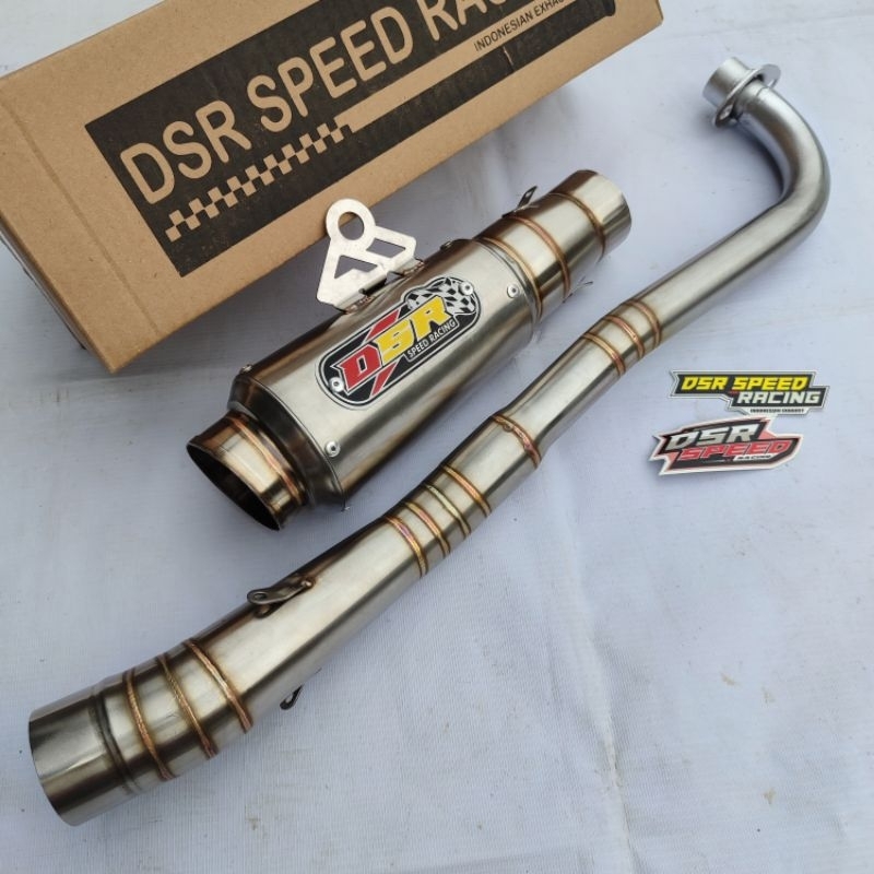 Jual Knalpot Kompetisi Drag DSR Type CP3 Pemasangan Standrt Vega ...