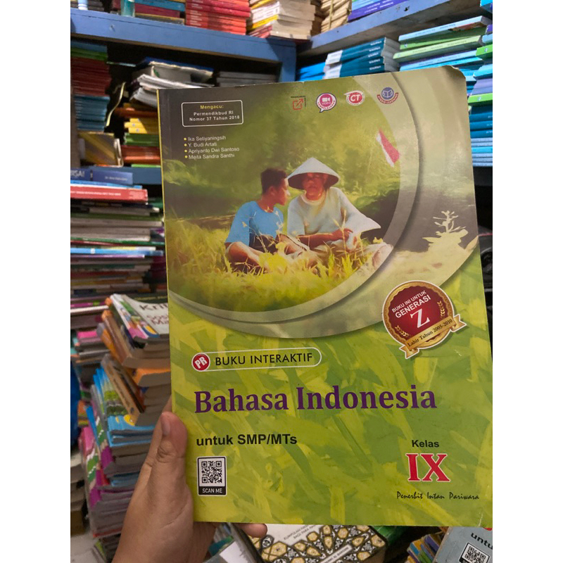 Jual PR Buku Interaktif Bahasa Indonesia SMP Kelas IX intan pariwara | Shopee Indonesia