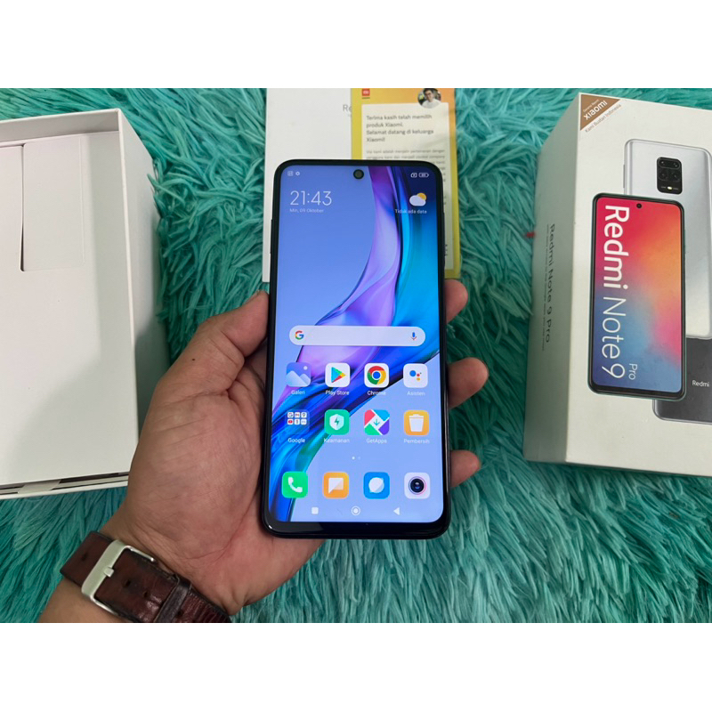 Jual REDMI NOTE 9 PRO 8/128 BEKAS ORIGINAL SECOND | Shopee Indonesia