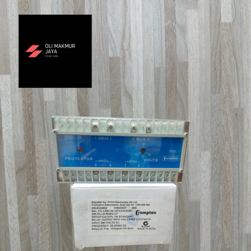 Jual Synchro Check Relay 256 PPLW Crompton | Shopee Indonesia