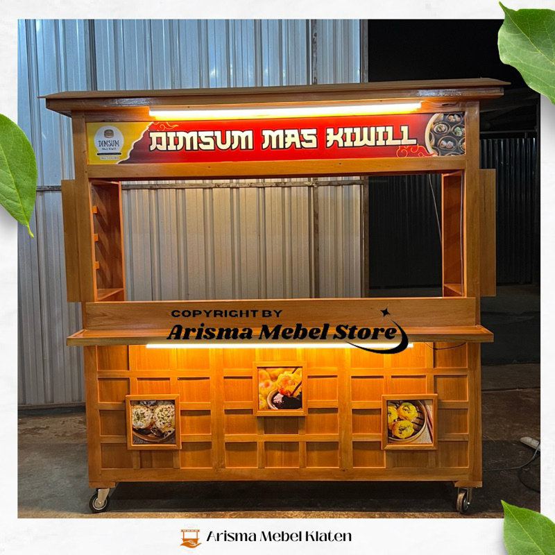 Jual Gerobak Dimsum, Gerobak Dimsum Kekinian, gerobak dimsum minimalis ...