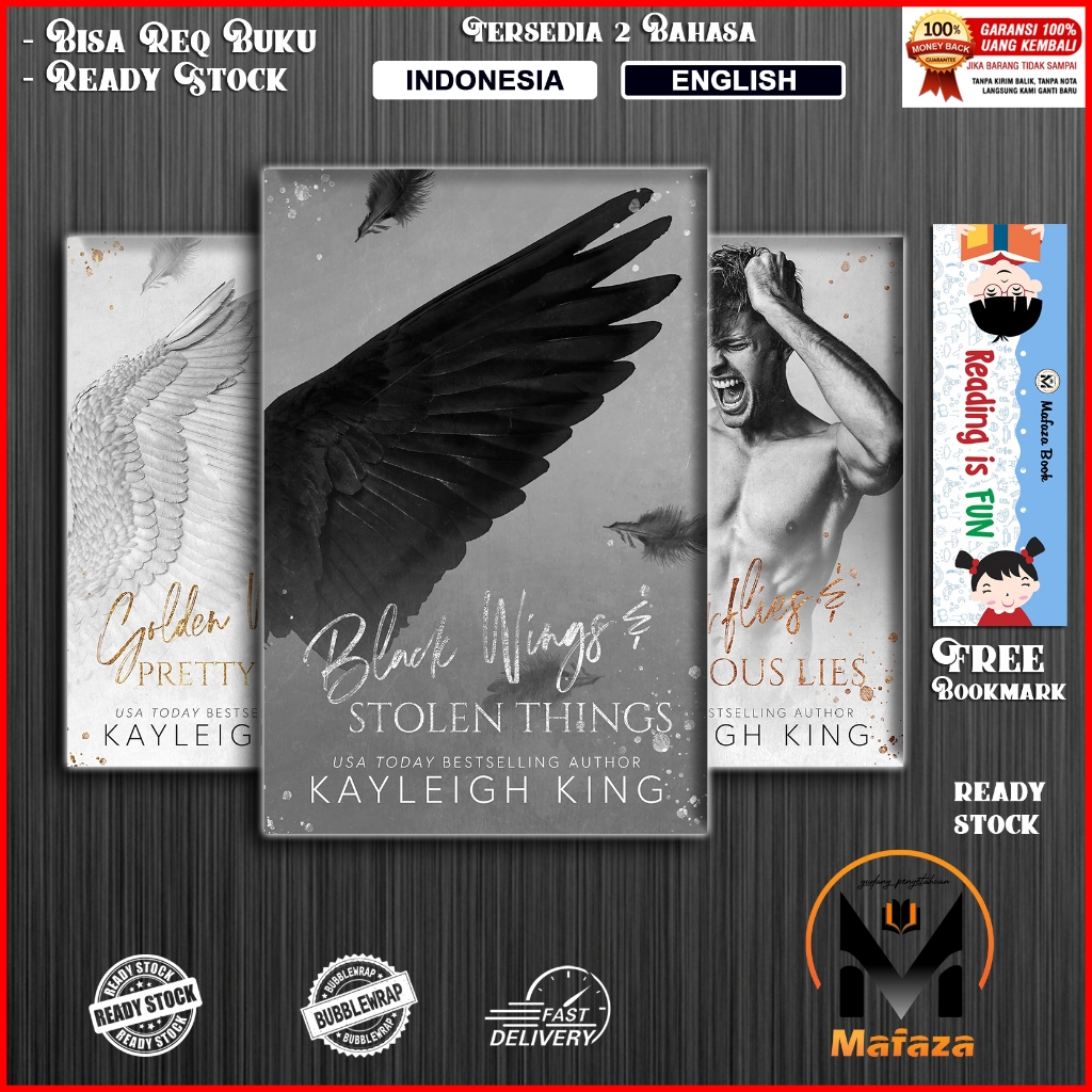 Jual Golden Wings & Pretty Things | Butterflies & Vicious Lies | Black ...