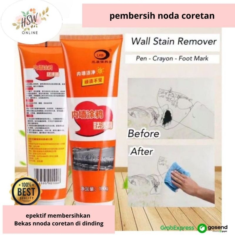 Jual Pembersih Noda Coretan Tembok Dinding Ampuh dan Aman Wall Stain ...