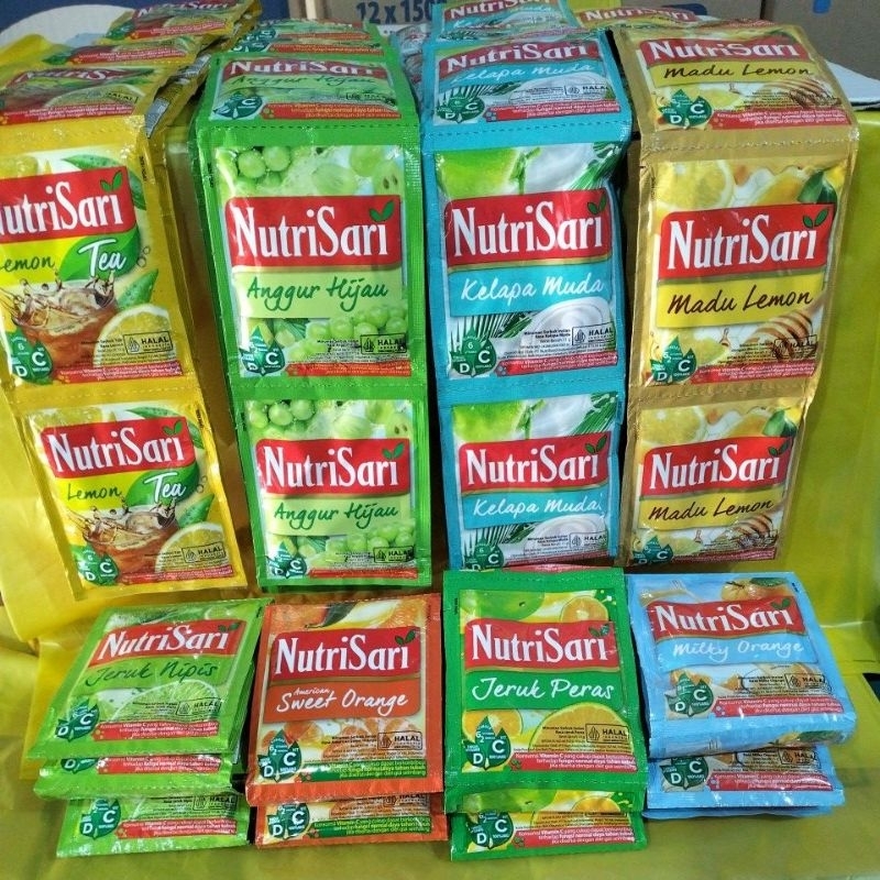 Jual NUTRISARI SEMUA RASA ISI 10 PCS | Shopee Indonesia