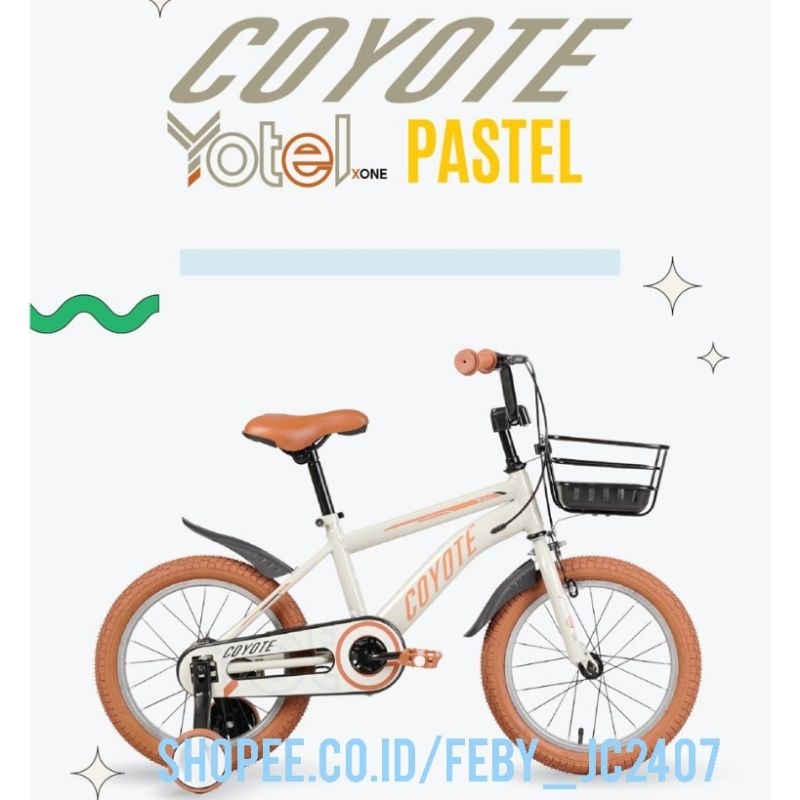 Jual SEPEDA ANAK COYOTE BY ELEMENT YOTEL XONE 12 16 18 INCH | Shopee Indonesia