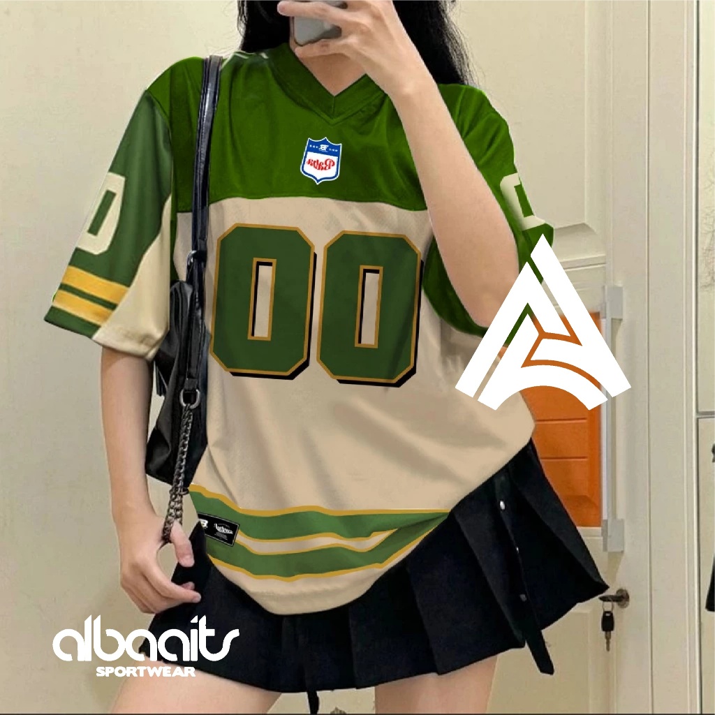 Jual Baju Jersey Streetwear Oversize Boxy Fit Retro Unisex Vintage ...