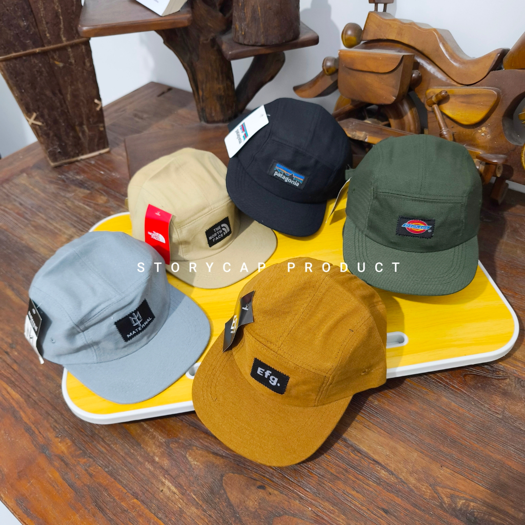 Jual TOPI 5 PANEL CAP DISTRO - PATAGONIA - TOPI FIVE PANEL PRIA HITAM ...