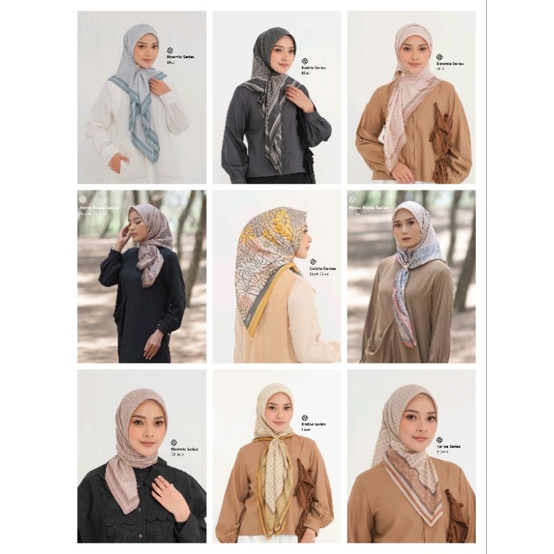 Jual ( PLAT LOGO BARU ) HIJAB DEENAY CALYTA HAIRA KARINE JADA EVARA ...