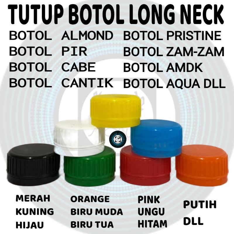 Jual Tutup Botol Plastik Long Neck (min beli 20 aja) | Shopee Indonesia