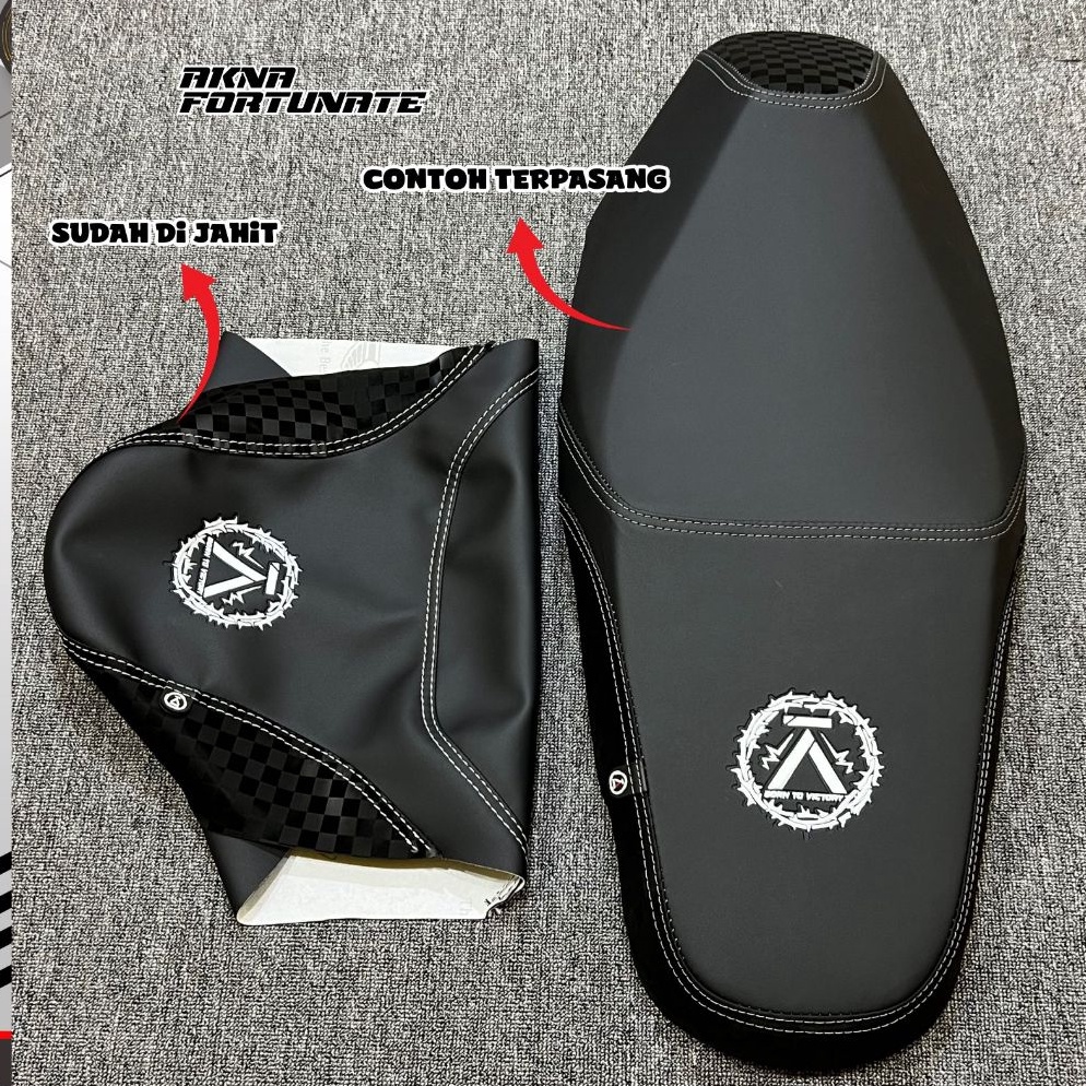 Jual KODE W25T Kulit Jok motor Catur 3d Premium texture halus lembaran ...