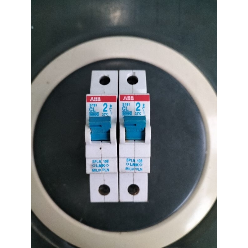 Jual MCB ABB MODIF/ANTI JEGLEK REQUEST AMPERE 2A SETARA 10A/16A | Shopee Indonesia