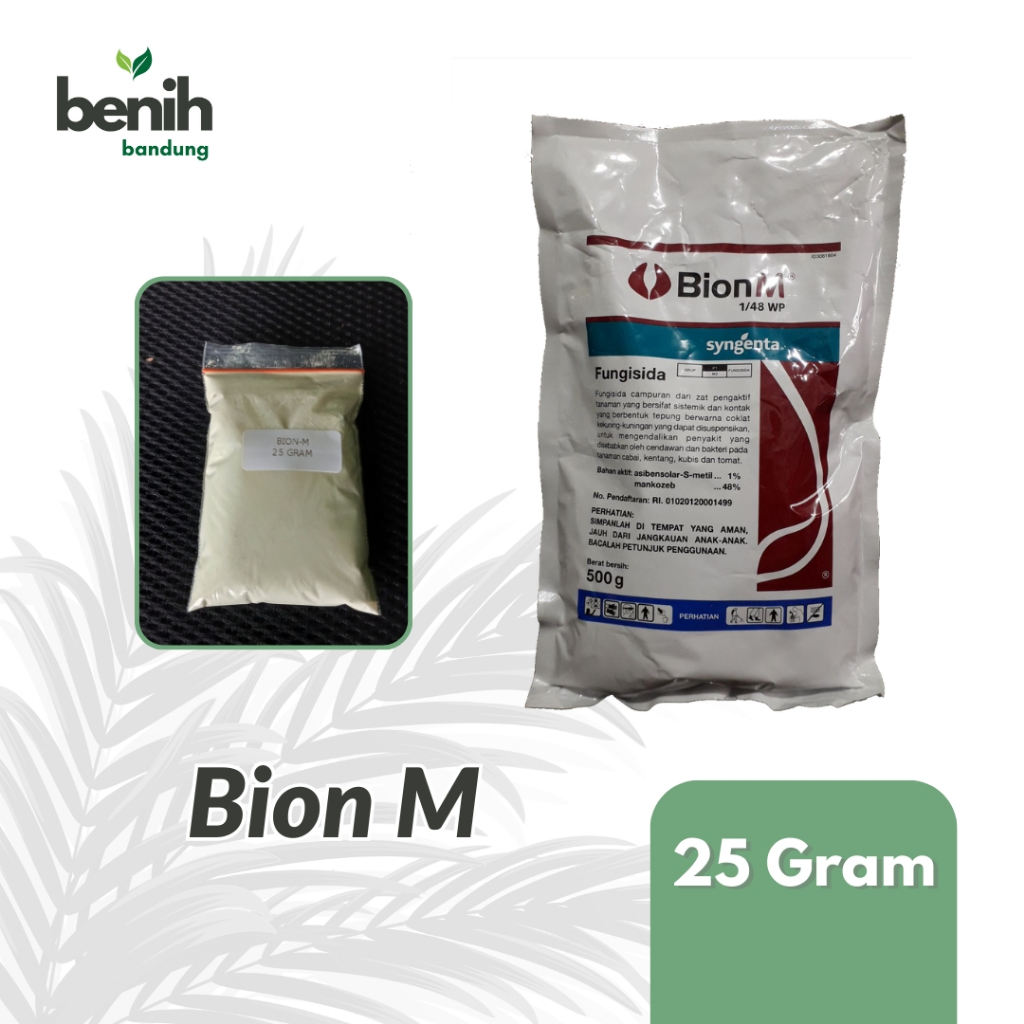 Jual Fungisida Bion M 1/48 WP Syngenta Kemasan 25 Gram | Shopee Indonesia