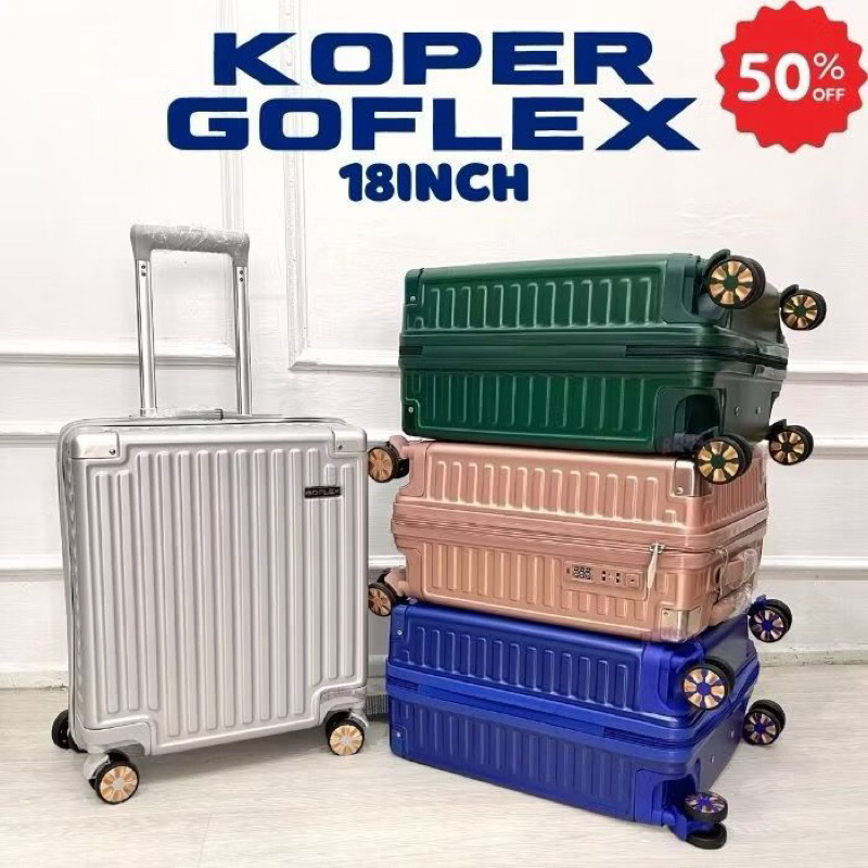 Jual KOPER PREMIUM PILOT GOFLEX 18 INCI TSA LOCK CABIN BAHAN ...