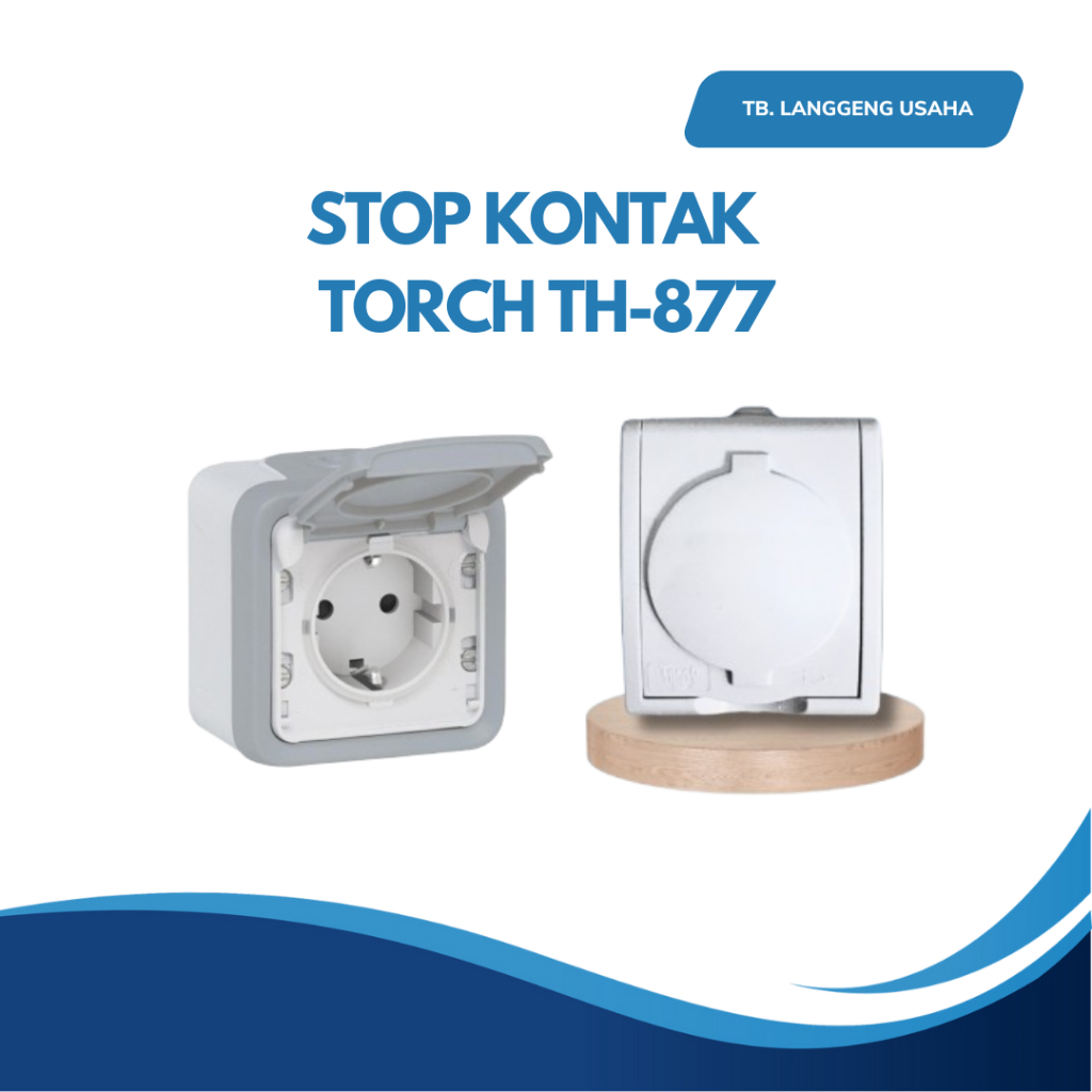 Jual LU STOP KONTAK STOP KONTAK TUTUP TORCH TH-887 STOP KONTAK TEMPEL ...