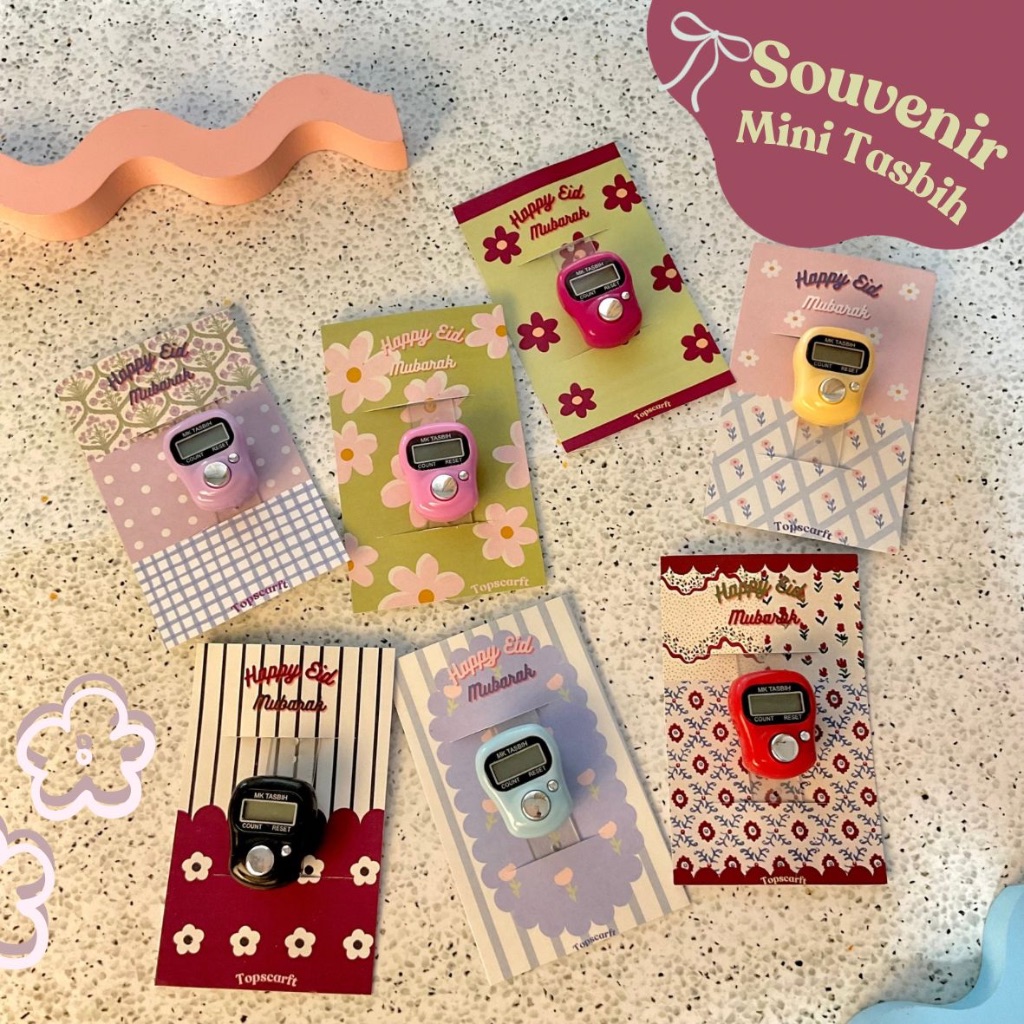 Jual Souvenir Mini Tasbih | Tasbih Digital | Tasbih Hampers | Shopee ...