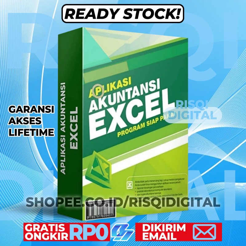 Jual PROMO!! APLIKASI AKUNTANSI EXCEL - Tools Program Siap Pakai - Aplikasi Akuntansi Format ...