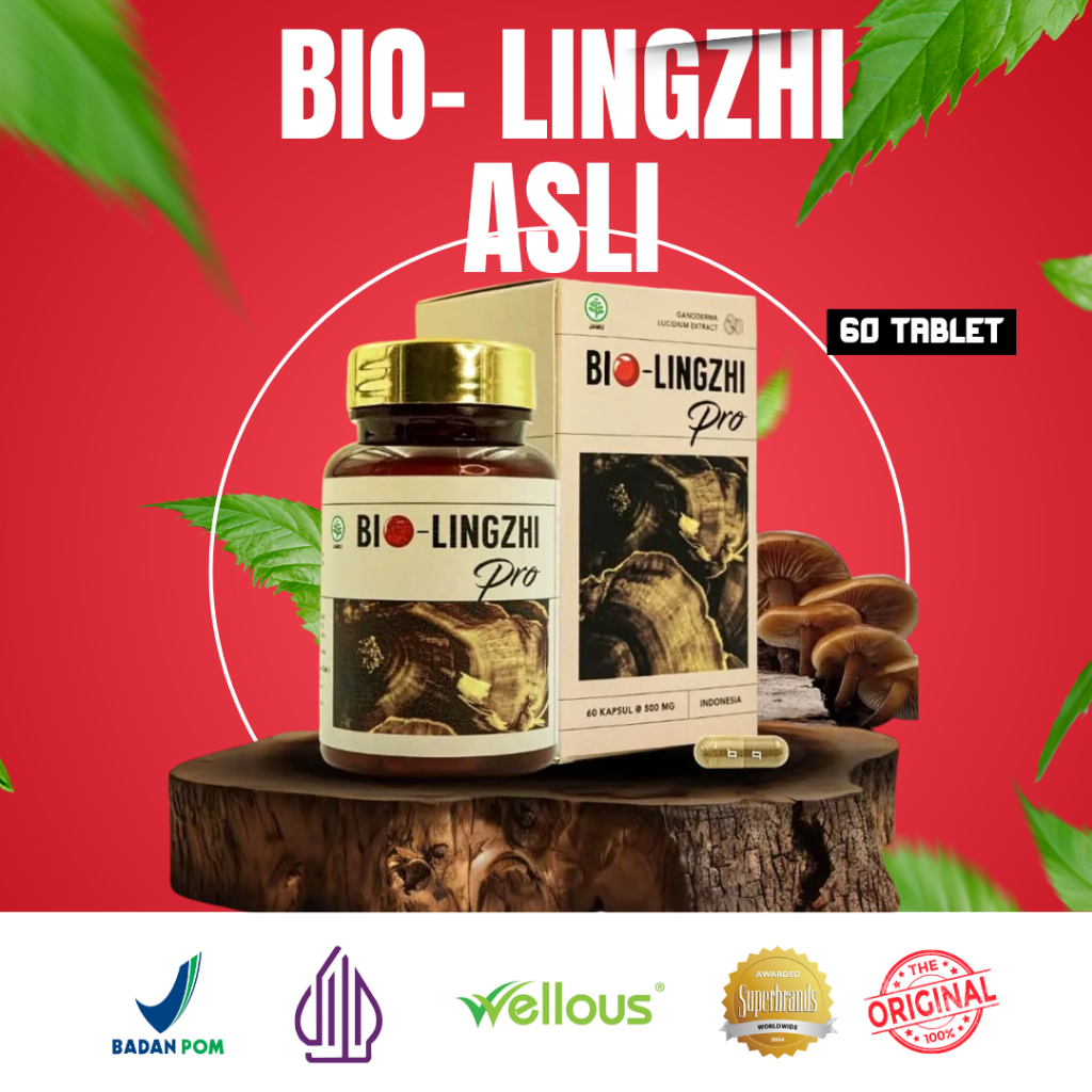 Jual Bio-LIngzhi Original isi 60 Tablet RESMI Bantu Mencegah Diabetes ...