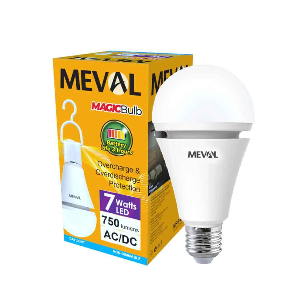 Jual Meval Lampu LED Magic Bulb 750 Lumen AC/DC/Meval Lampu Ajaib LED ...