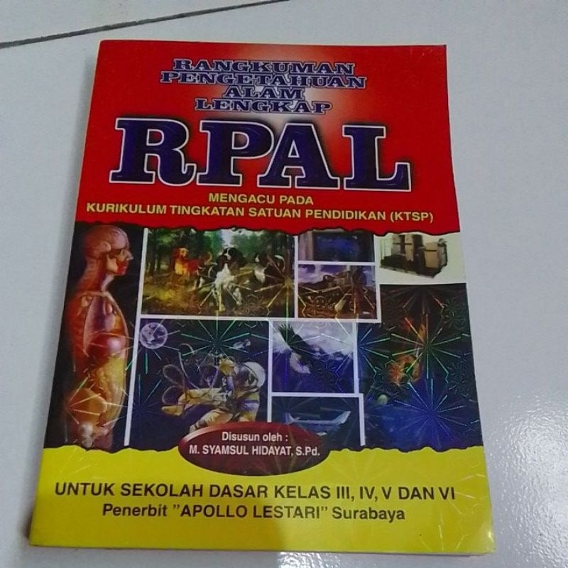 Jual buku rpal rangkuman pengetahuan alam lengkap untuk kelas 3,4,5,6 ...