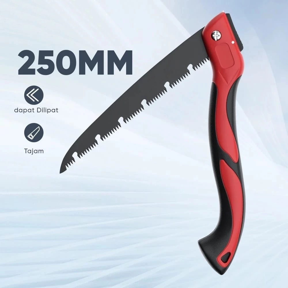 Jual Gergaji Kayu Lipat Dahan Pohon Bonsai Taman Kayu Portabel Folding 250mm | Shopee Indonesia