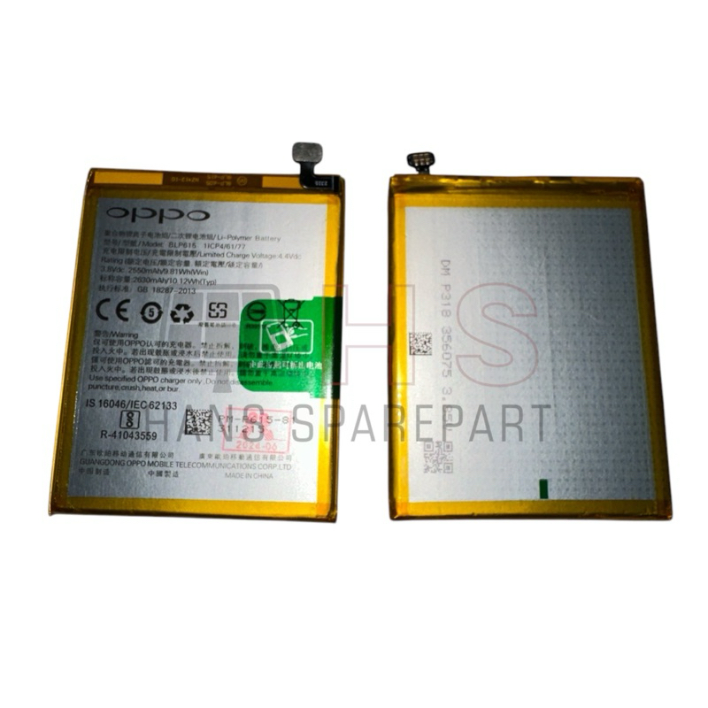 Jual BLP615 BLP-615 / BATERAI OPPO A37 / OPPO NEO 9 - ORIGINAL | Shopee ...