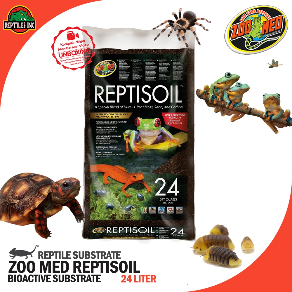 Jual Zoomed Reptisoil Bioactive Terrarium Paludarium Substrate Alas ...