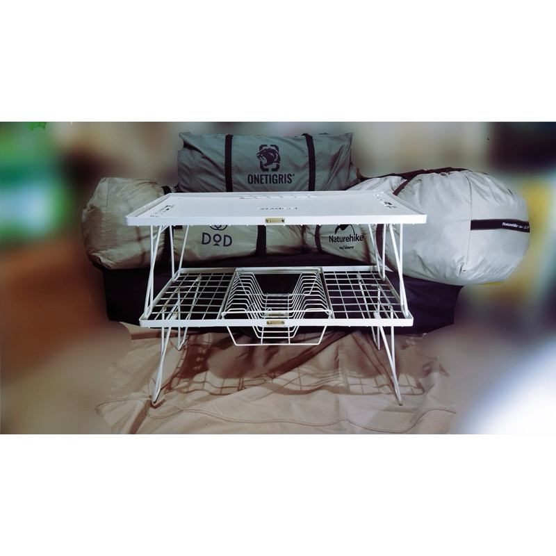 Jual NEW SWANGGI Baltic White Meja Lipat Besi Portable IGT | Shopee ...