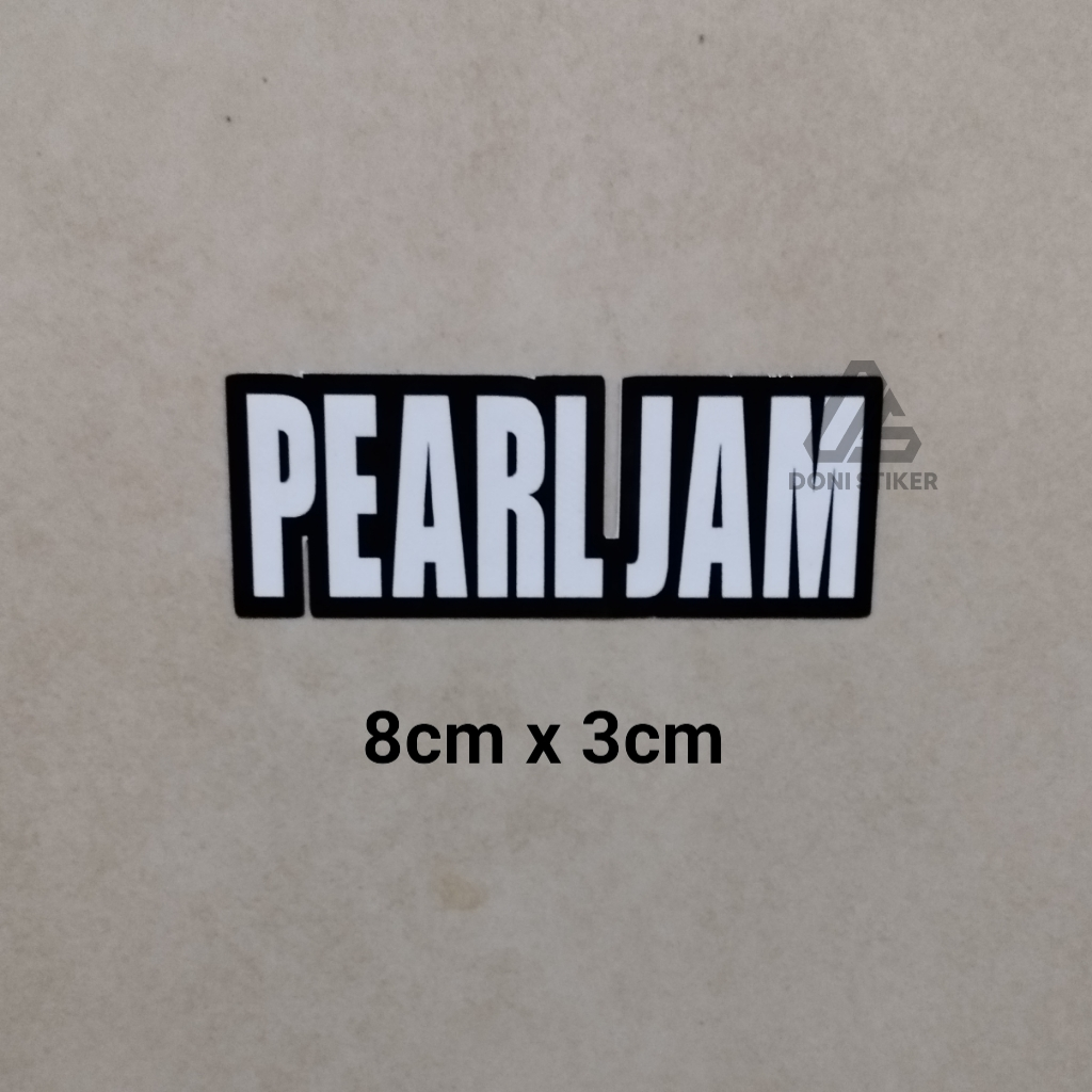 Jual stiker band pearl jam sticker band pearl jam | Shopee Indonesia