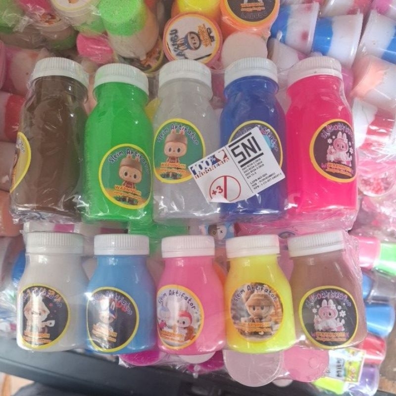 Jual Slime Botol 5pc 50/60ml | Shopee Indonesia