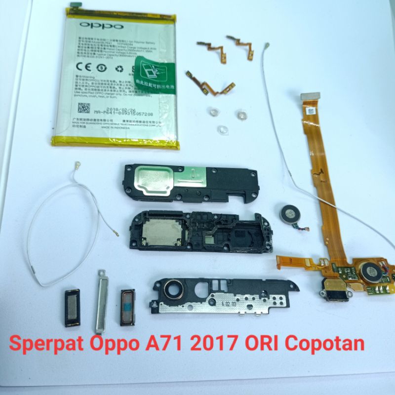 Jual Spaerpat Sperpat Oppo A71(2018) / A71 (2017) cph1717 Second Ori Copotan baterai Flexi ...