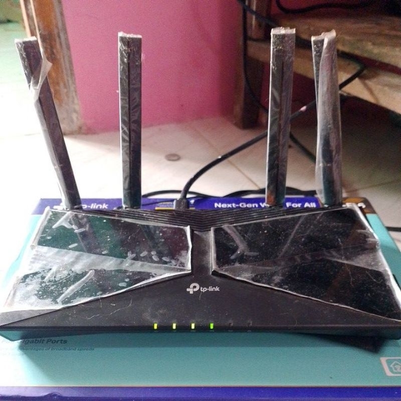 Jual TP Link AX10 AX1500 Wi-Fi 6 Router Second | Shopee Indonesia