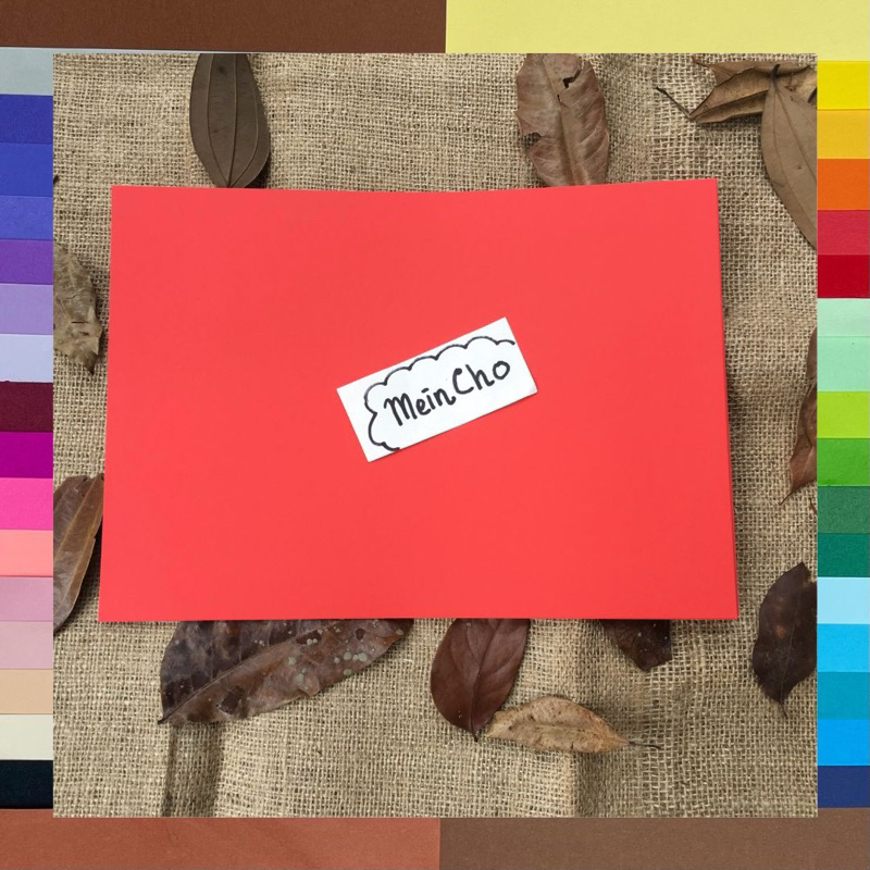Jual Kertas HVS Warna A4 IT 250 Deep Red Merah Bendera Cabai IT250 ...