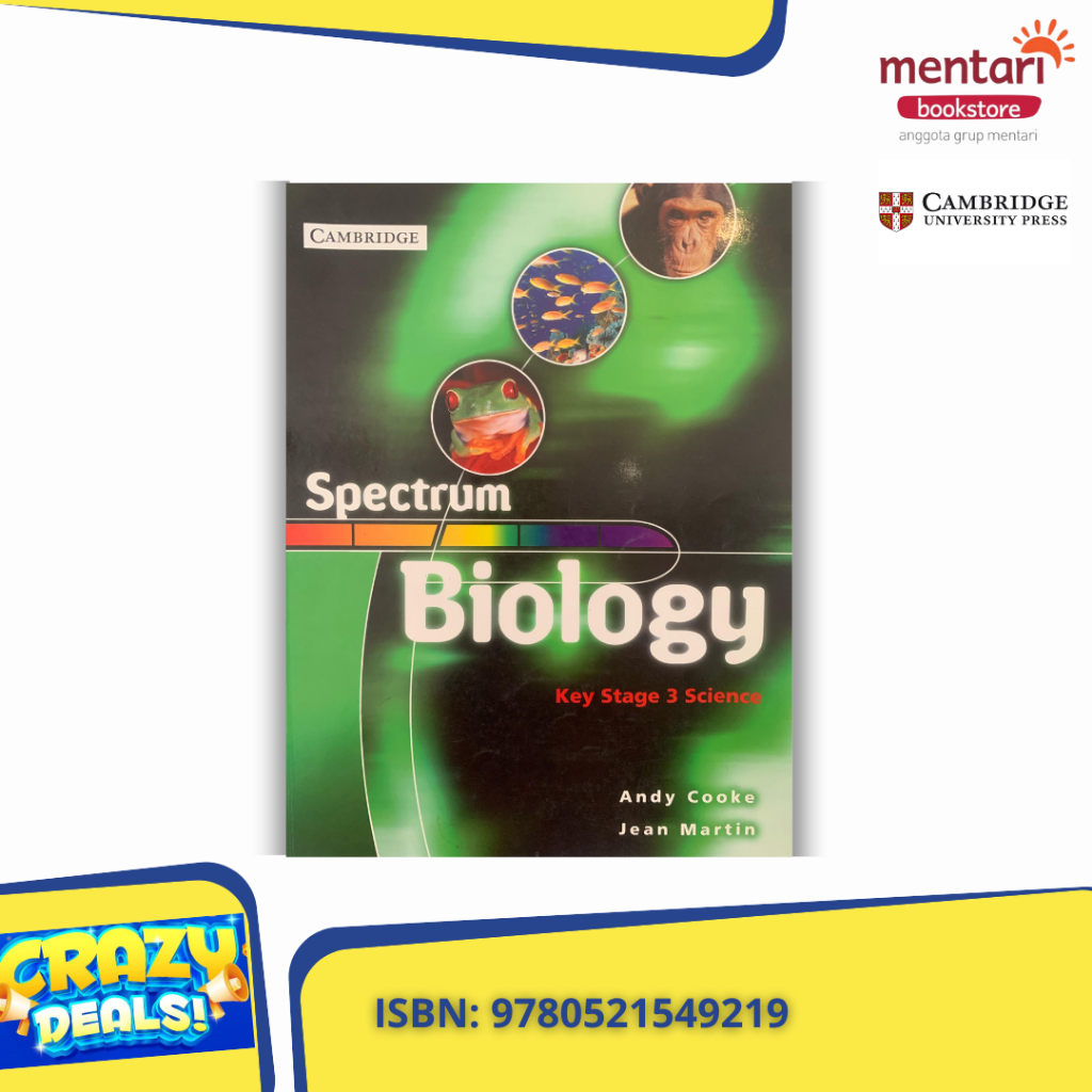 Jual Cambridge Spectrum Key Stage 3 Science | Biology & Chemistry ...