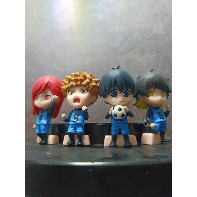 Jual Figure Anime BlueLock Character Isagi Bachira Kunigami Chigiri Set ...
