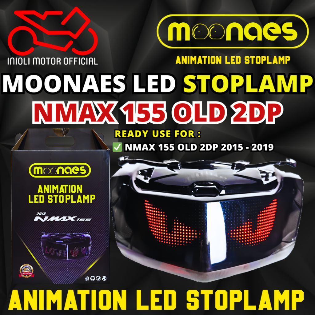 Jual LAMPU REM BELAKANG STOPLAMP STOP LAMP MOONAES NMAX 155 OLD 2DP OLD ...