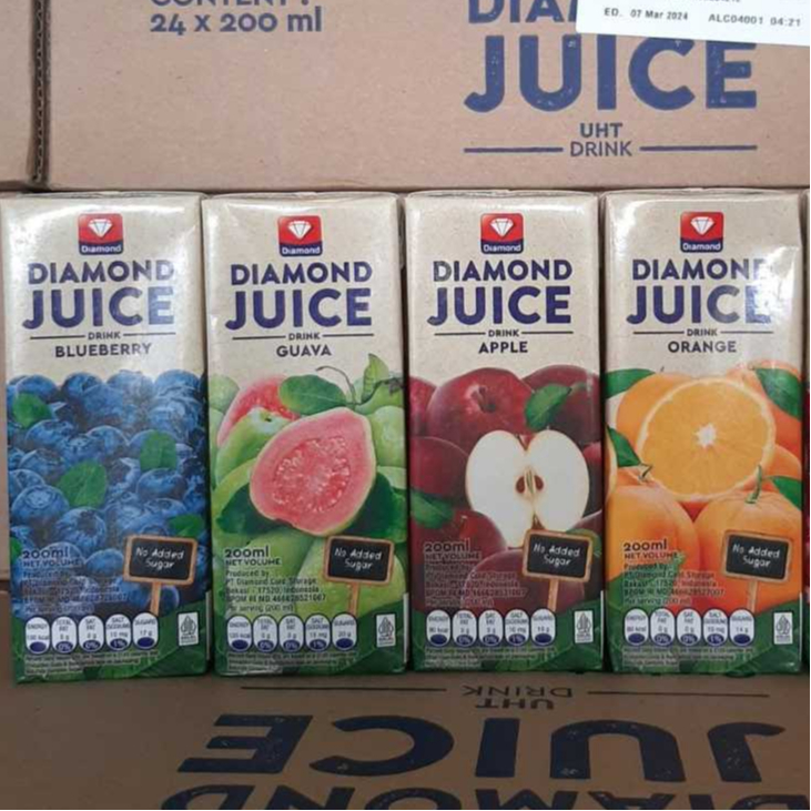 Jual DIAMOND JUICE 200ML | Shopee Indonesia