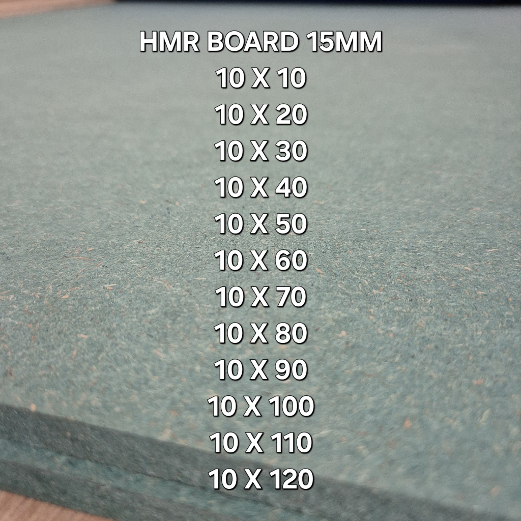 Jual Papan MDF / HMR BOARD custom warna hijau 15mm lebar 10 cm | Shopee ...