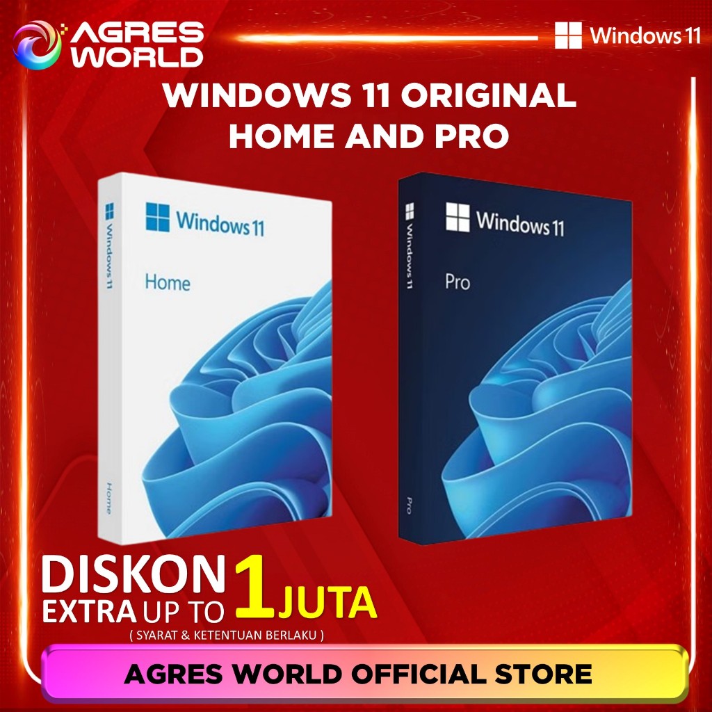 Jual Microsoft Windows 11 Home / Windows 11 Pro Product Key | 100% ...